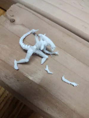 Xenomorph - Pose 1 - Alien by Dungeons And Starships MakerWorld ...