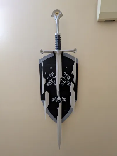 Narsil Sword - The Lord of the Rings by 3Demon MakerWorld: Download ...