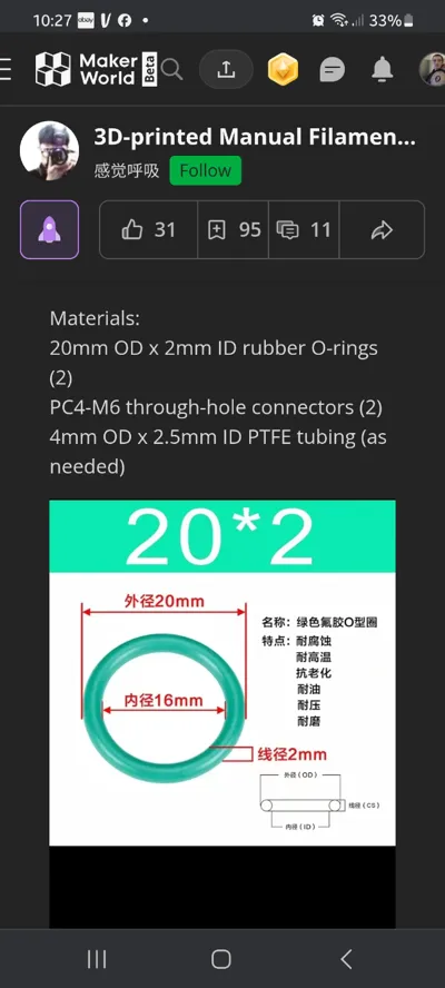 The Ultimate Parametric O-Ring Generator by BlainLeVilain - MakerWorld
