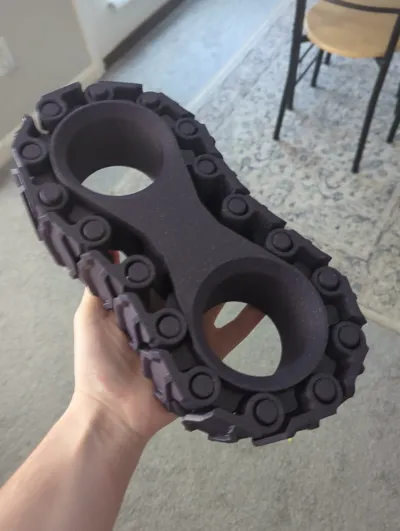 Finger Treads Fidget Track - Print In Place - Free 3D Print Model ...