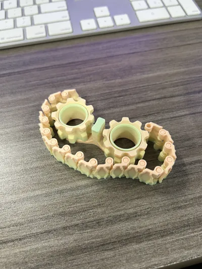 Finger Treads Fidget Track - Print In Place by MottN MakerWorld ...