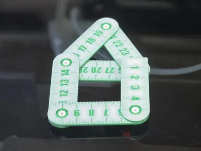 Mini Folding Ruler 30 cm - Metric by Recko MakerWorld: Download Free 3D ...