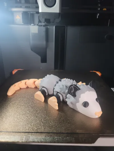 Articulated Opossum by M0thulhu MakerWorld: Download Free 3D Models