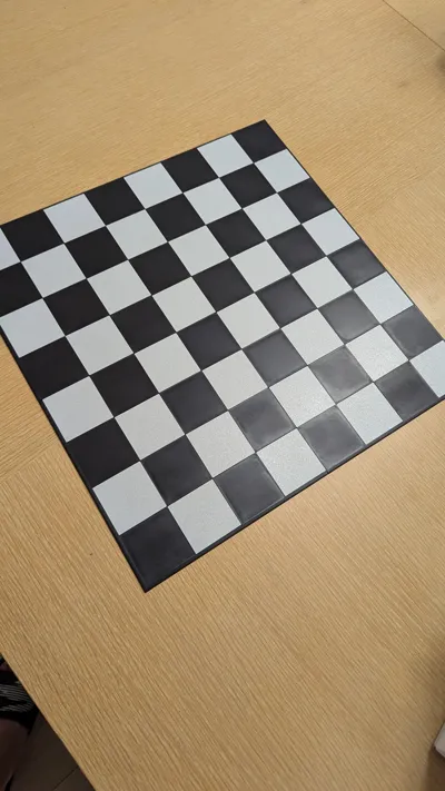 Full Size Chess Board | Easy to Assemble | No AMS by BRE3DLOVE Designs ...
