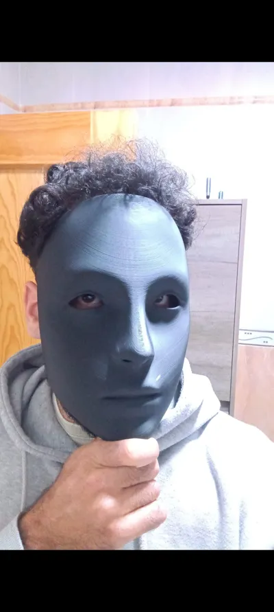 Blank Mask by Milo MakerWorld: Download Free 3D Models