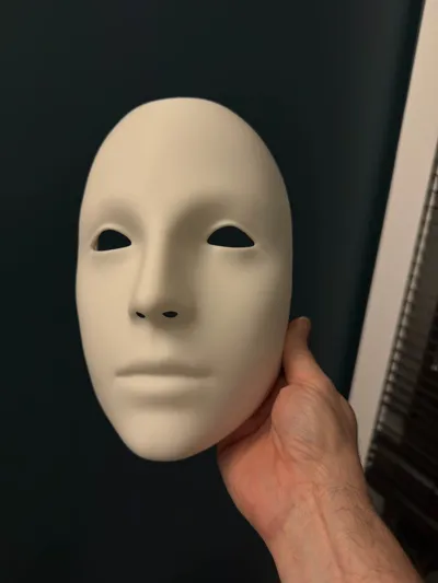 Blank Mask by Milo MakerWorld: Download Free 3D Models