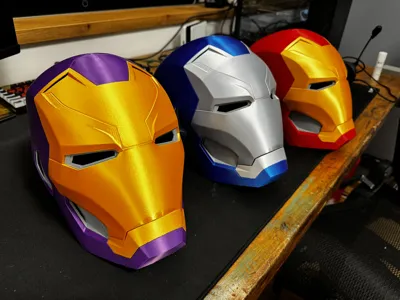 VEK3D Iron Man MK 46 Helmet by VEK_3D MakerWorld: Download Free 3D Models