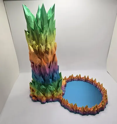 Crystal Dice Tower by Carver Maker MakerWorld: Download Free 3D Models