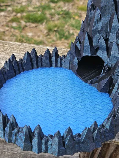 Crystal Dice Tower - Free 3D Print Model - MakerWorld