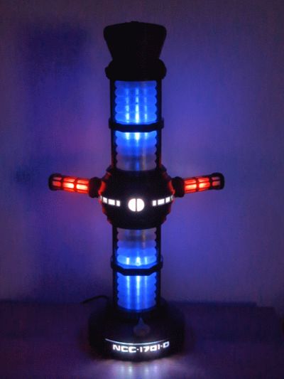 Star Trek Enterprise D Warp Core (v3) 16" for LEDs by CrazyJ MakerWorld ...