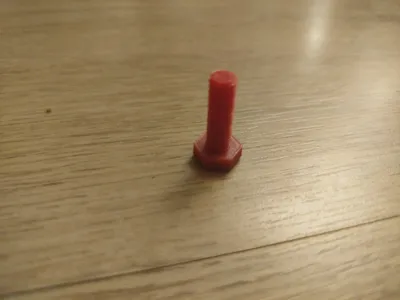 1/4-20 Bolt and Nut (standard quarter inch bolt) by Mikehell MakerWorld ...