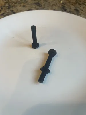 1/4-20 Bolt and Nut (standard quarter inch bolt) by Mikehell MakerWorld ...