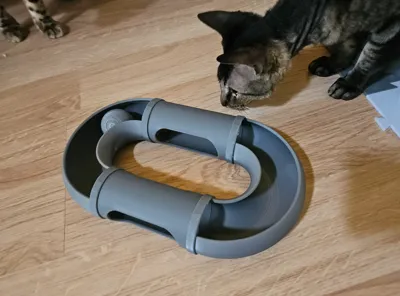 Modular Cat ball track by Travy MakerWorld: Download Free 3D Models