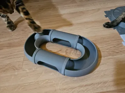 Modular Cat ball track by Travy MakerWorld: Download Free 3D Models