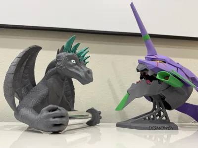 Neon Genesis Evangelion Unit 01 by DesmO MakerWorld: Download Free 3D ...