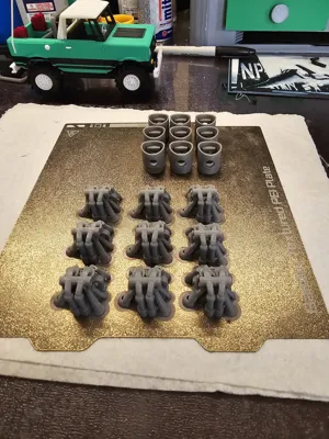 9 Cylinder Radial Engine - Free 3D Print Model - MakerWorld