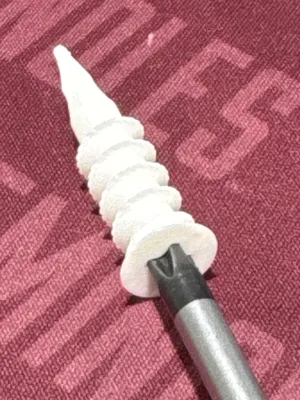 Dry wall plasterboard anchor plug x 7G 30mm screw by Septilian ...
