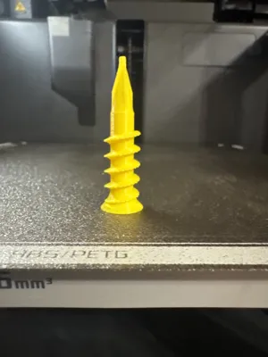 Dry wall plasterboard anchor plug x 7G 30mm screw - Free 3D Print Model ...