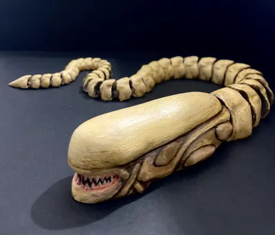 Articulating Chest Burster by mxkoty MakerWorld: Download Free 3D Models
