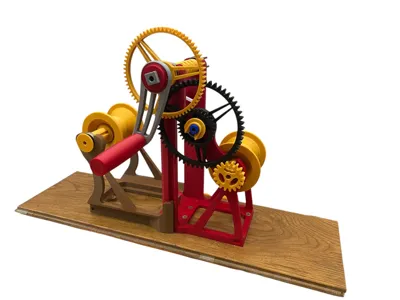 Spool winder - Split Base Remixed by Sergiu_I MakerWorld: Download Free 3D Models