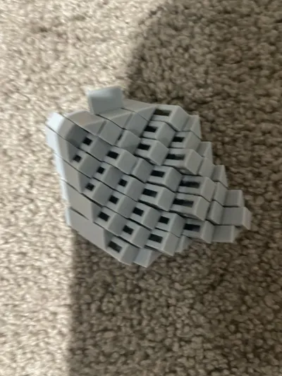 Pixel Pineapple Fidget (2 sizes) by 3DPmom MakerWorld: Download Free 3D ...