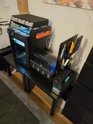 AMS Stand with Ikea Skadis Remixed by craycrayMakerWorld: Download Free ...