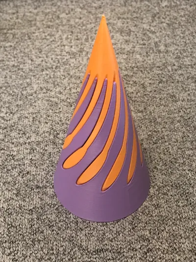Cone pass through by ENIQUE3DMakerWorld: Download Free 3D Models