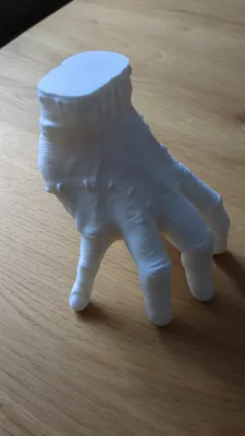 Wednesday Hand- Mano di Mercoledì Haddams by wood3dlaser MakerWorld ...