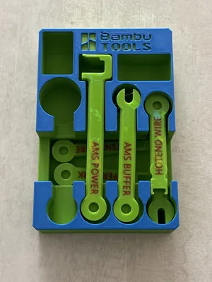 Bambu Tool Set Holder - 3 Versions - FLAT BOTTOM - Free 3D Print Model ...