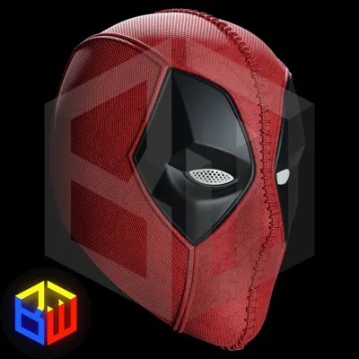Deadpool 3 Movie Helmet Textured - Free 3D Print Model - MakerWorld