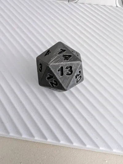 D20 Countdown Dice - Free 3D Print Model - MakerWorld