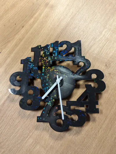 Wall Art Clock [Clock Components Kit-MH011] by ArgiCZ - MakerWorld