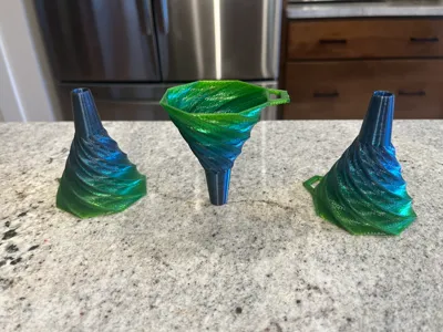 Vortex Funnels - No Supports by Triple G Workshop MakerWorld: Download ...