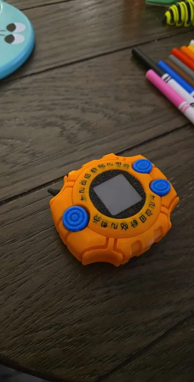 All Digivices from Digimon Adventure by Kame Shop MakerWorld: Download ...