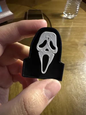 Ghostface straw topper by 3dprints21 - MakerWorld