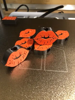 Lips Red Straw Topper by 3dprints21 MakerWorld: Download Free 3D Models