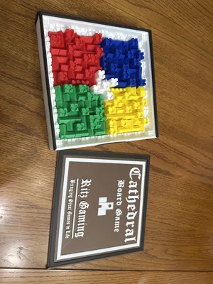 2-4 PLAYER CATHEDRAL GAME - Bookcase Edition by Ritz MakerWorld ...
