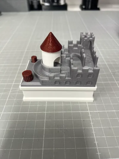 Marble Castle - Desk Fidget Toy by BamBam Design MakerWorld: Download ...