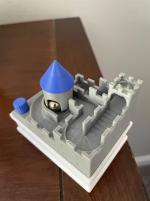 Marble Castle - Desk Fidget Toy by BamBam Design MakerWorld: Download ...