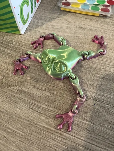 Articulated Frog by pearigee MakerWorld: Download Free 3D Models