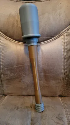 German Stick Grenade WWII, Full Size, Moving Parts by Rexi Labs - MakerWorld