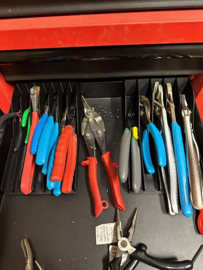 Gridfinity pliers/tool rack 70 sizes (with pin) Remixed by Demig MakerWorld: Download Free 3D Models