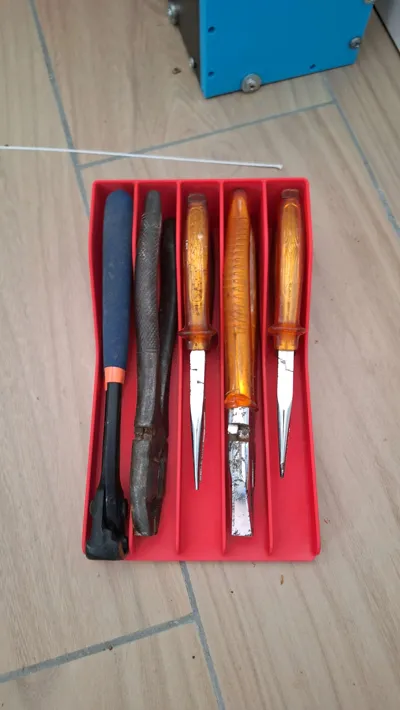 Gridfinity pliers/tool rack 70 sizes (with pin) Remixed by Demig MakerWorld: Download Free 3D Models