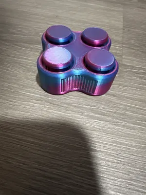 Button Fidget Print In Place - Free 3D Print Model - MakerWorld