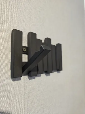 Wall Mounted Flip-Down Hangers by mr_david MakerWorld: Download Free 3D ...