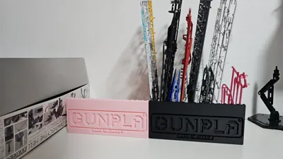 Gunpla runner organizer stand Remixed by 可樂 MakerWorld: Download Free ...