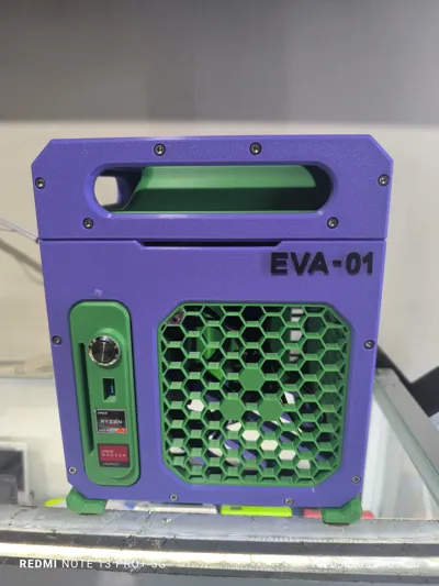 Computer Case ITX-PC wind tunnel 风洞机箱 【螺丝刀PCmod】 by 螺丝刀PCmod MakerWorld ...