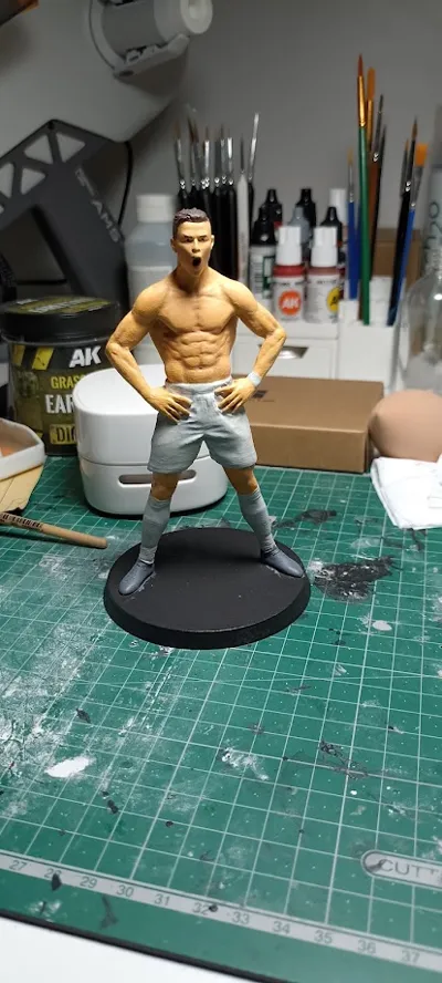 Cristiano Ronaldo CR7 Ronaldo Bust Model by PrussiaGrenadier MakerWorld ...