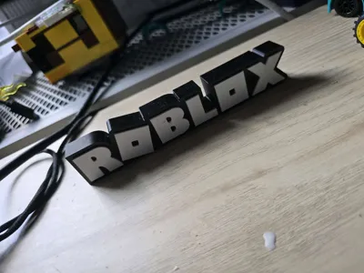 3D Roblox Logo – Customize Your Gaming Space by DB Components ...