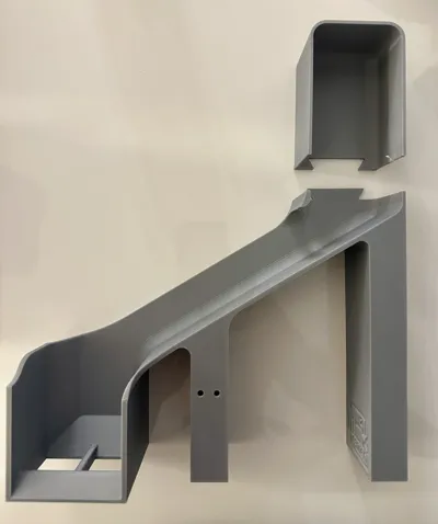 Closed chute for printer waste for (P1P P1S X1) by Mc2.project3D ...